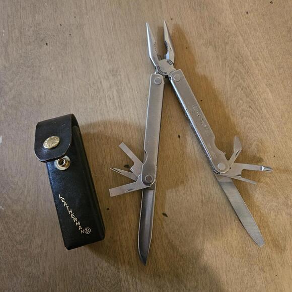 Leatherman | Games | Vintage Leatherman Super Tool Original Leather ...